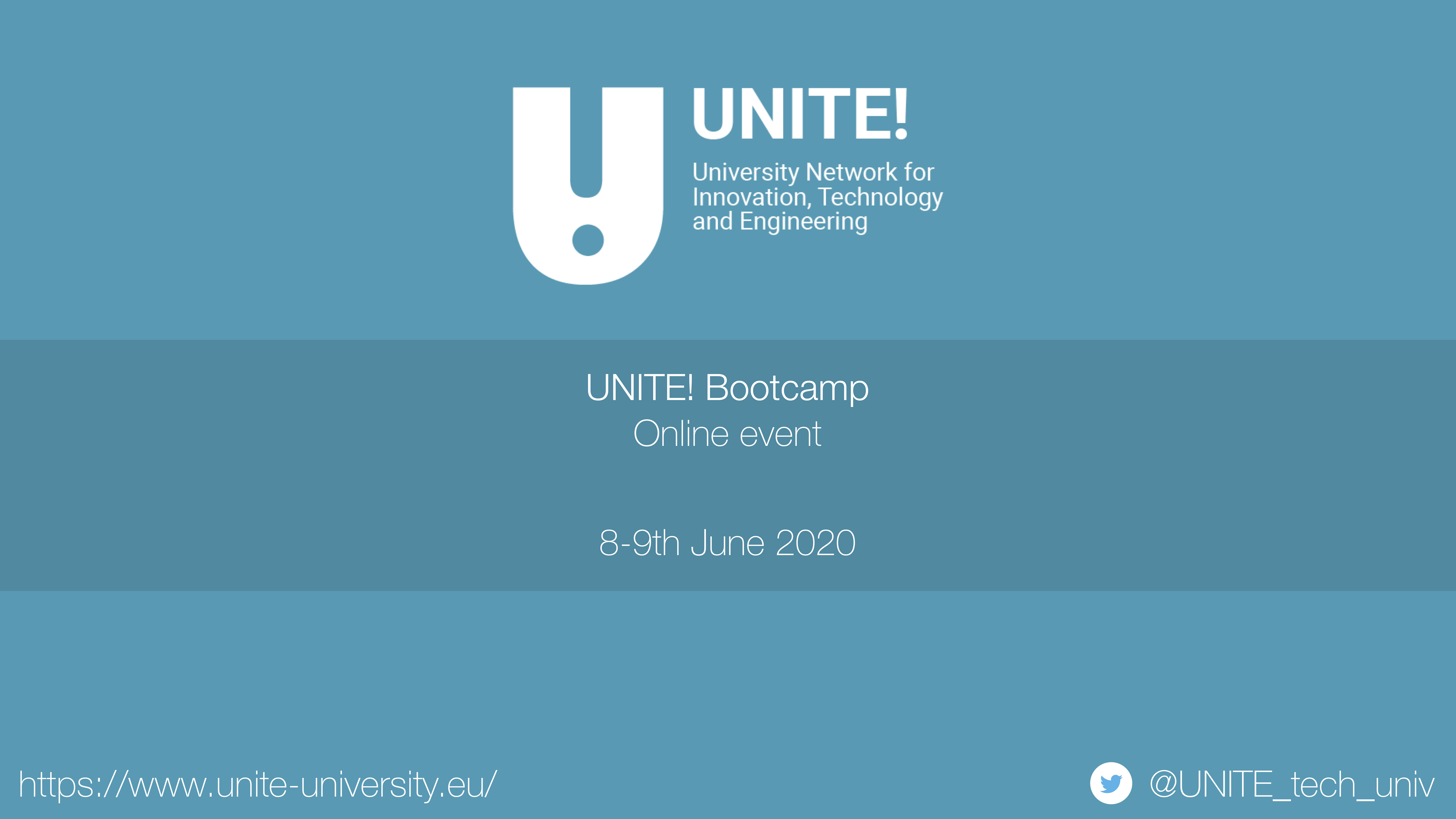 First UNITE! Bootcamp — UNITE! University