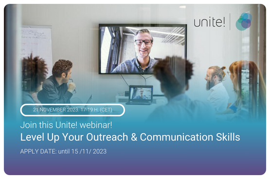 Level up your outreach & communication skills — UNITE! University