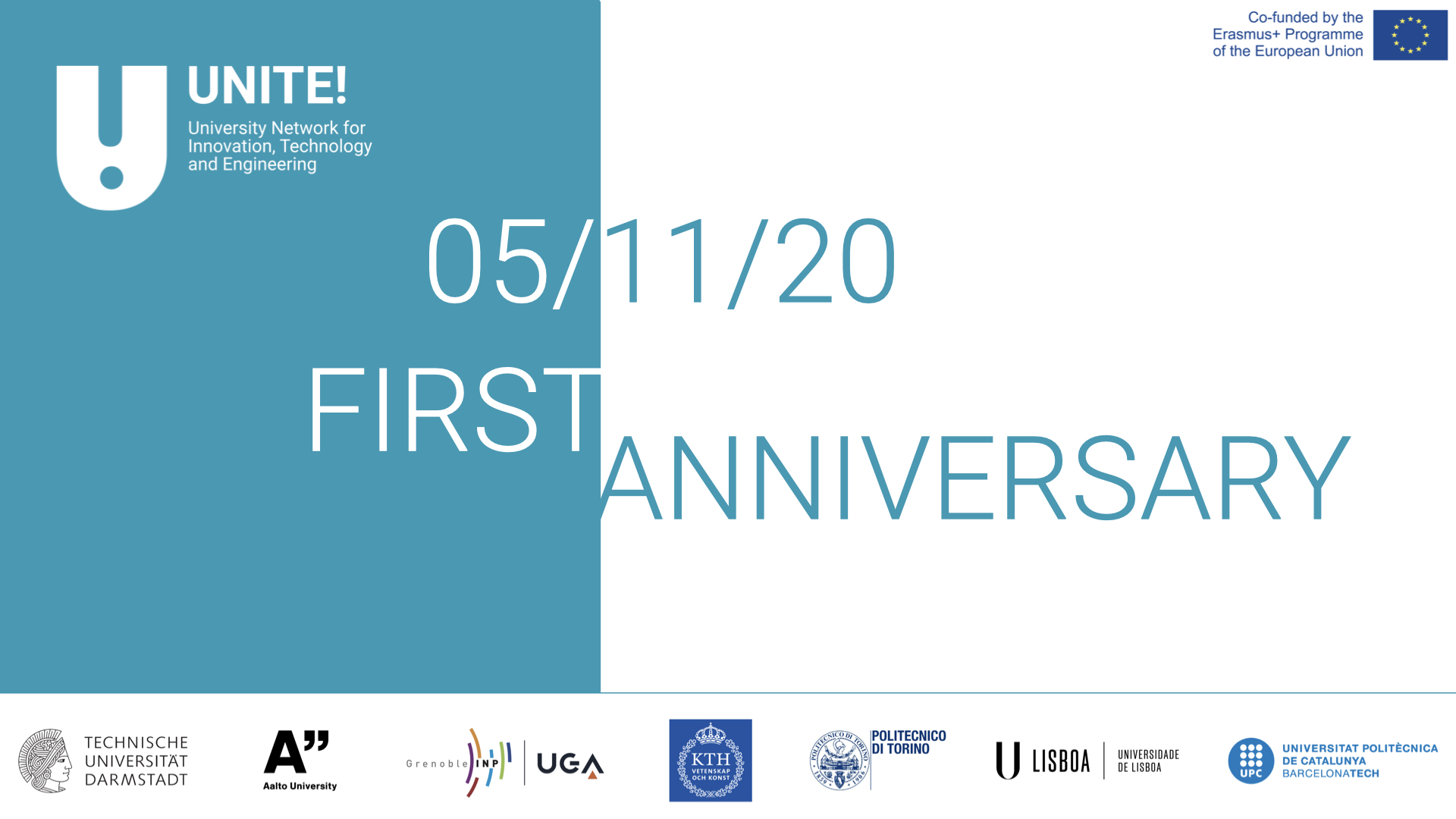 One year of UNITE!: pioneering the European higher-education of the ...