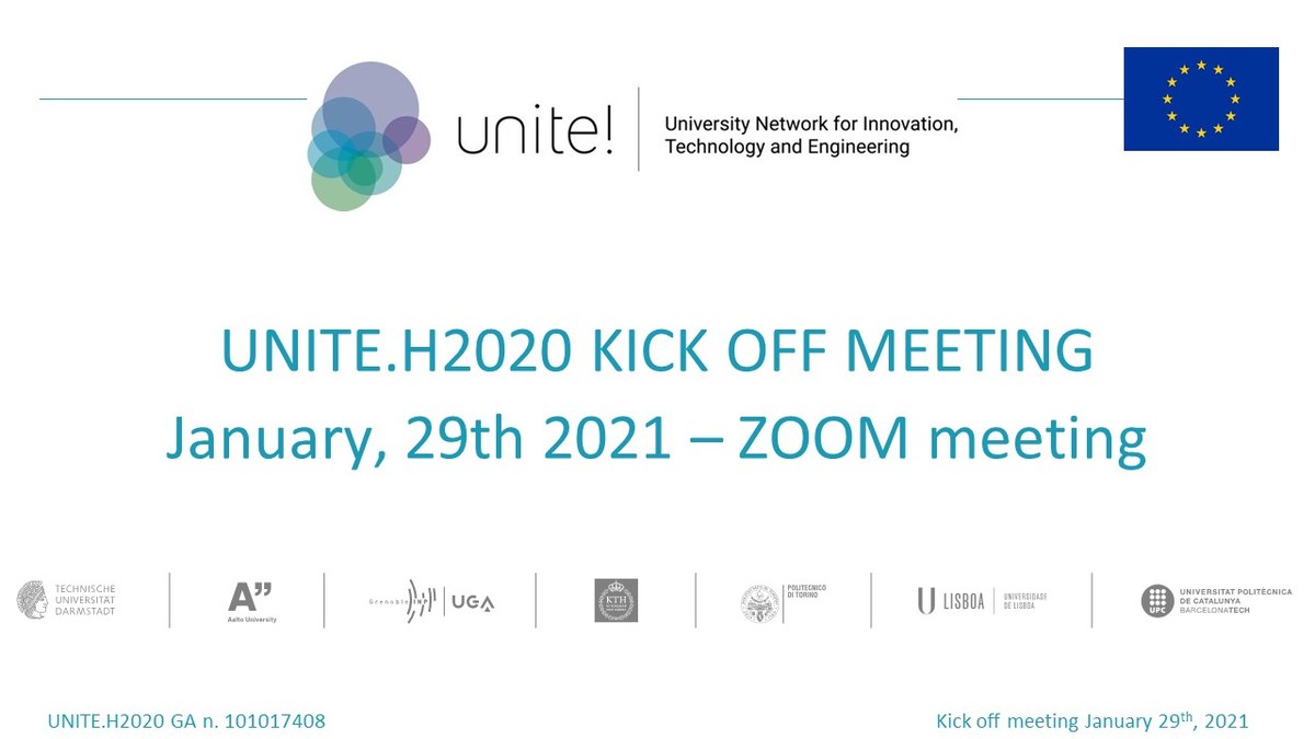 The H2020 project of the European University Alliance Unite! officially ...