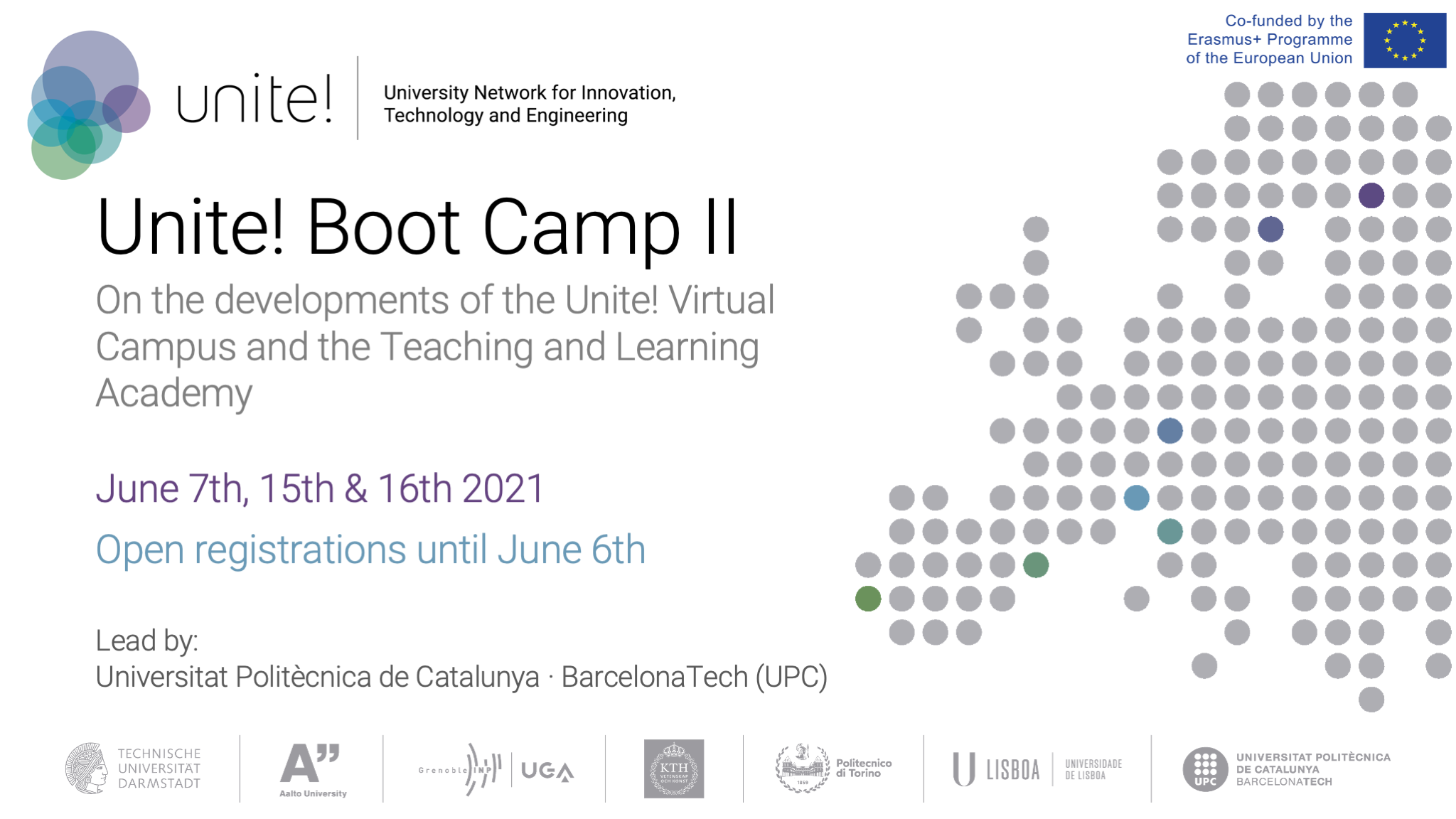 The Unite! Boot Camp II opens its registrations — UNITE! University